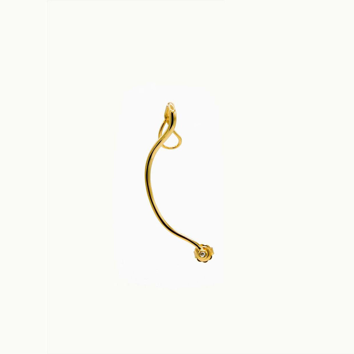 FLOW EAR CUFF GOLD – JOULE - Wear Energy